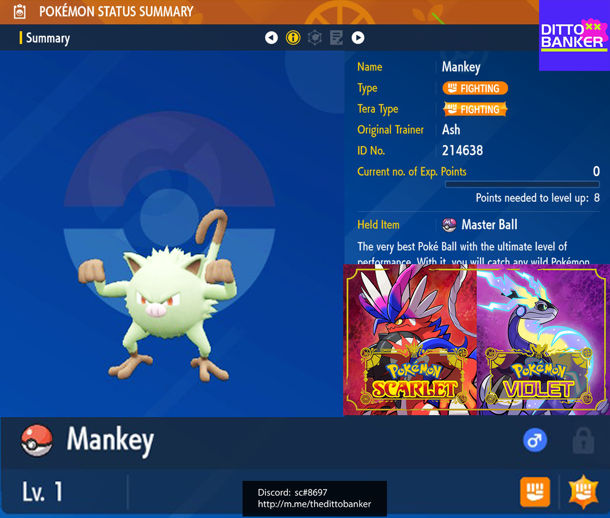 Shiny Mankey