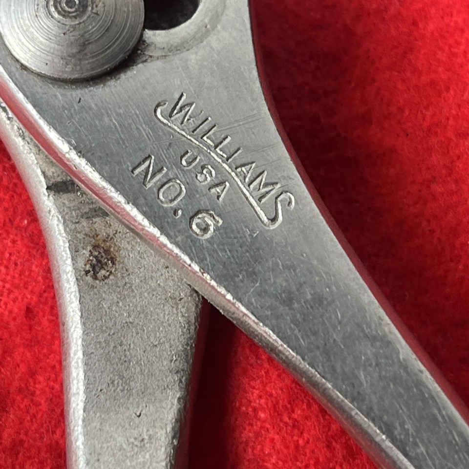 VINTAGE WILLIAMS USA No. 6 slip joint pliers (tb2.1) | eBay