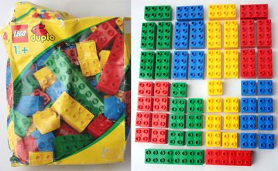 RARE LEGO DUPLO 2242 BUILDING SET 52 X BRICKS NEW - NO BOX ! | eBay