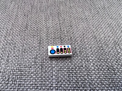 LEGO Tile 1x2 with Controls Réf 3069bp30 /Set 4541 6982 6958 6453 6458 ...