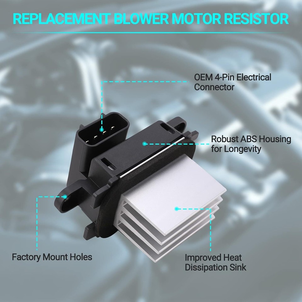 Heater Fan HVAC AC Blower Motor Resistor Control Module For Ford F150 ...