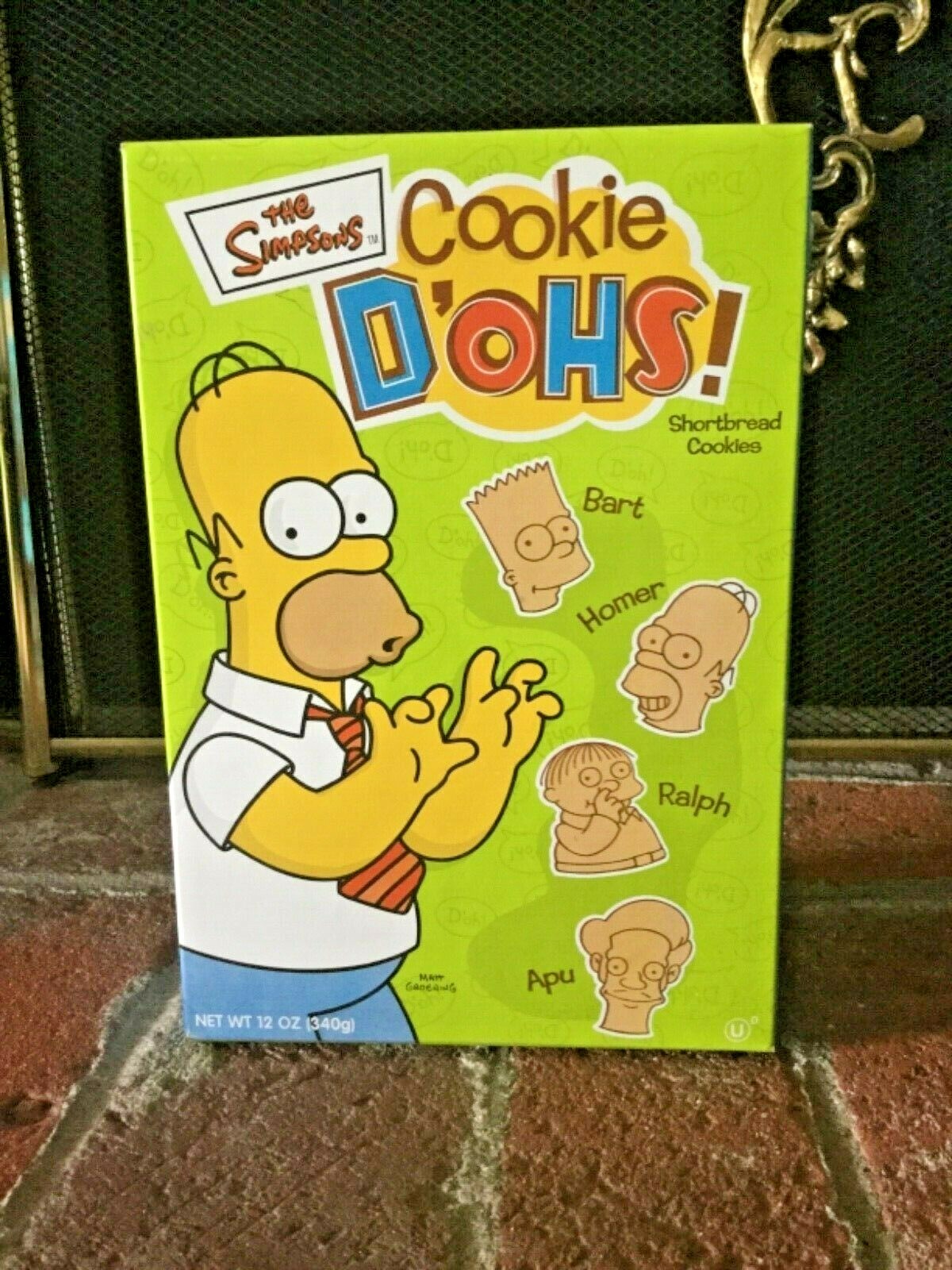 RARE Brand New Sealed Box The Simpsons Cookie D'OHS! Box 2002 Large Box ...
