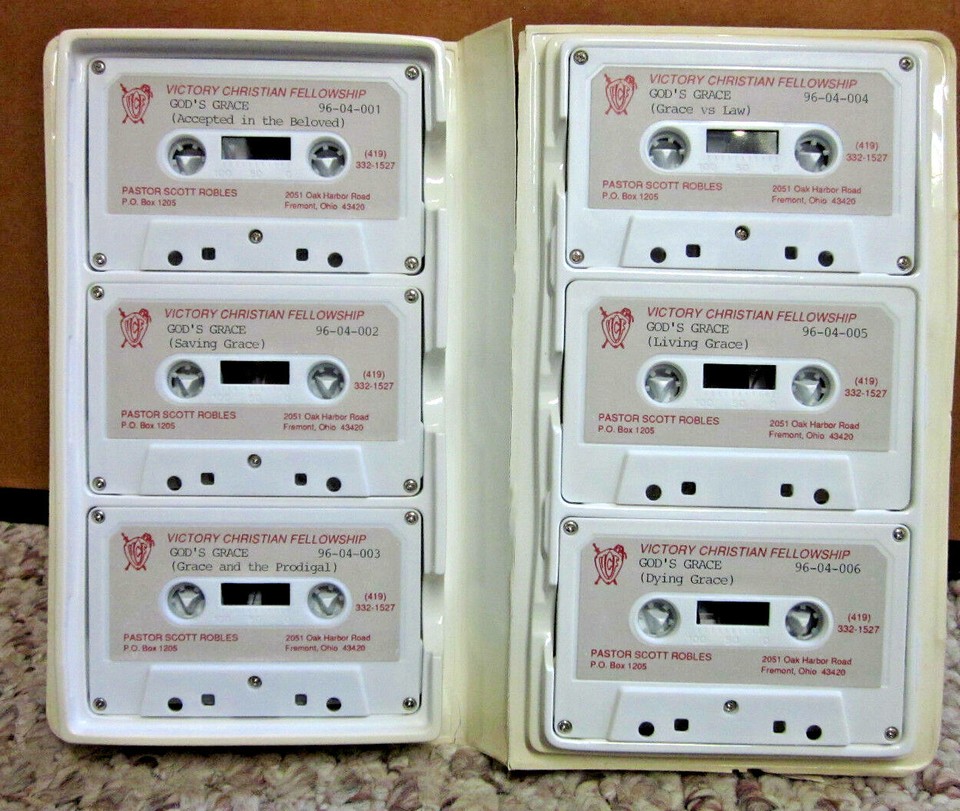 PASTOR SCOTT ROBLES cassette tapes Victory Christian audio-book Fremont ...