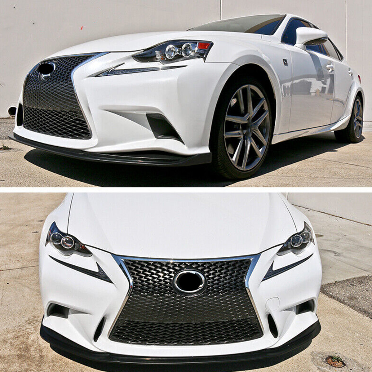 For 2014-2016 Lexus IS200t IS250 IS350 Front Bumper Upper Lower Grille ...