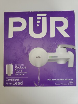 PUR Faucet Mount Water Filtration System, White | eBay