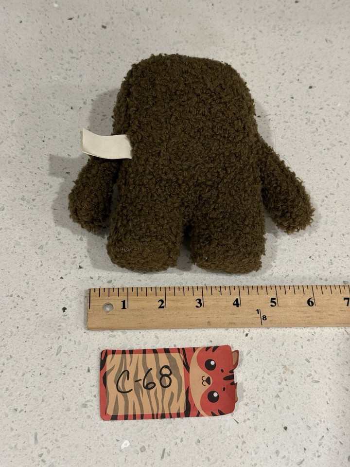 Jakks Pacific 2008 BROWN DOMO MONSTER 7” Plush STUFFED ANIMAL Toy | eBay