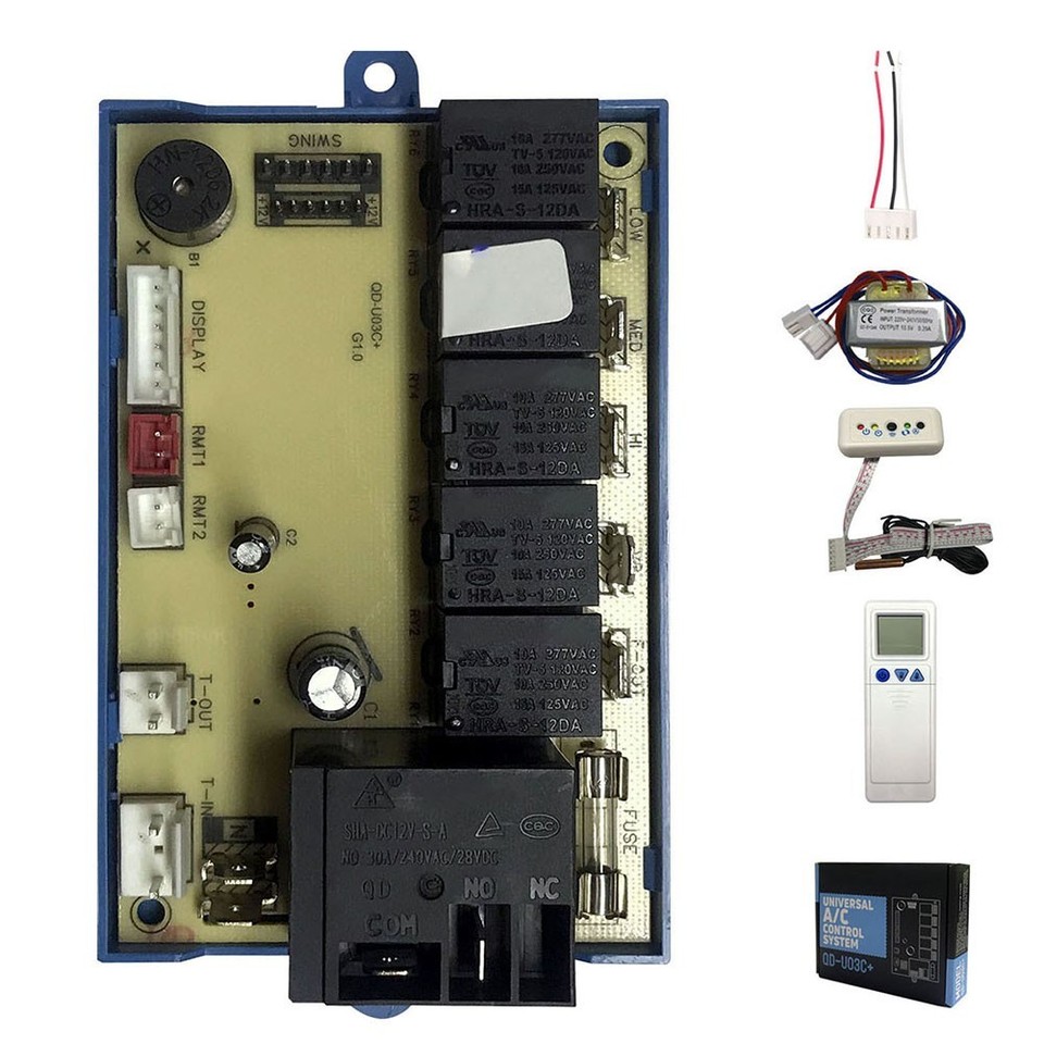AC Control Board with Accessories for Various Air Conditioning Systems ...