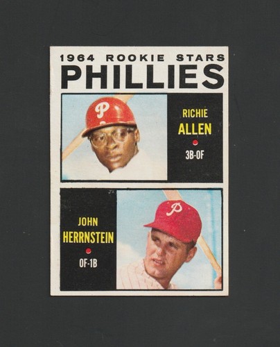 1964 Topps Phillies Rookie Stars #243 ~~ Richie Allen RC ~~ Hall of ...