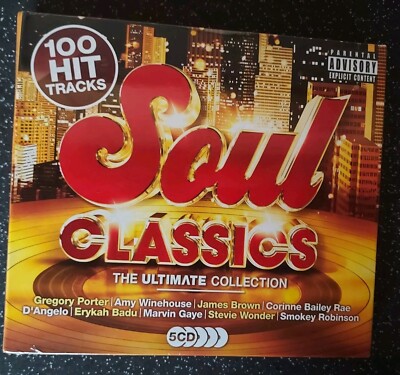 Soul Classics The Ultimate Collection 100 Hits CD (5x Discs) New Sealed ...