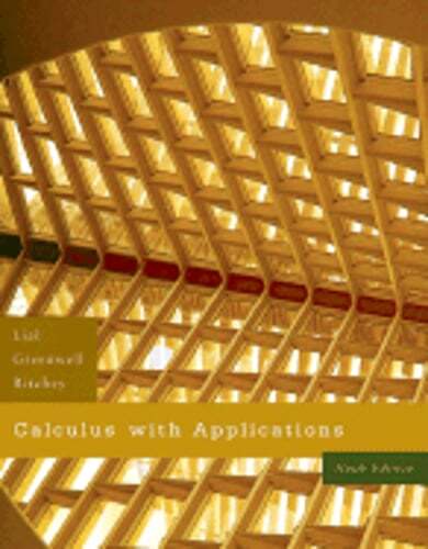 Calculus with Applications by Margaret L Lial: Used 9780321421326| eBay