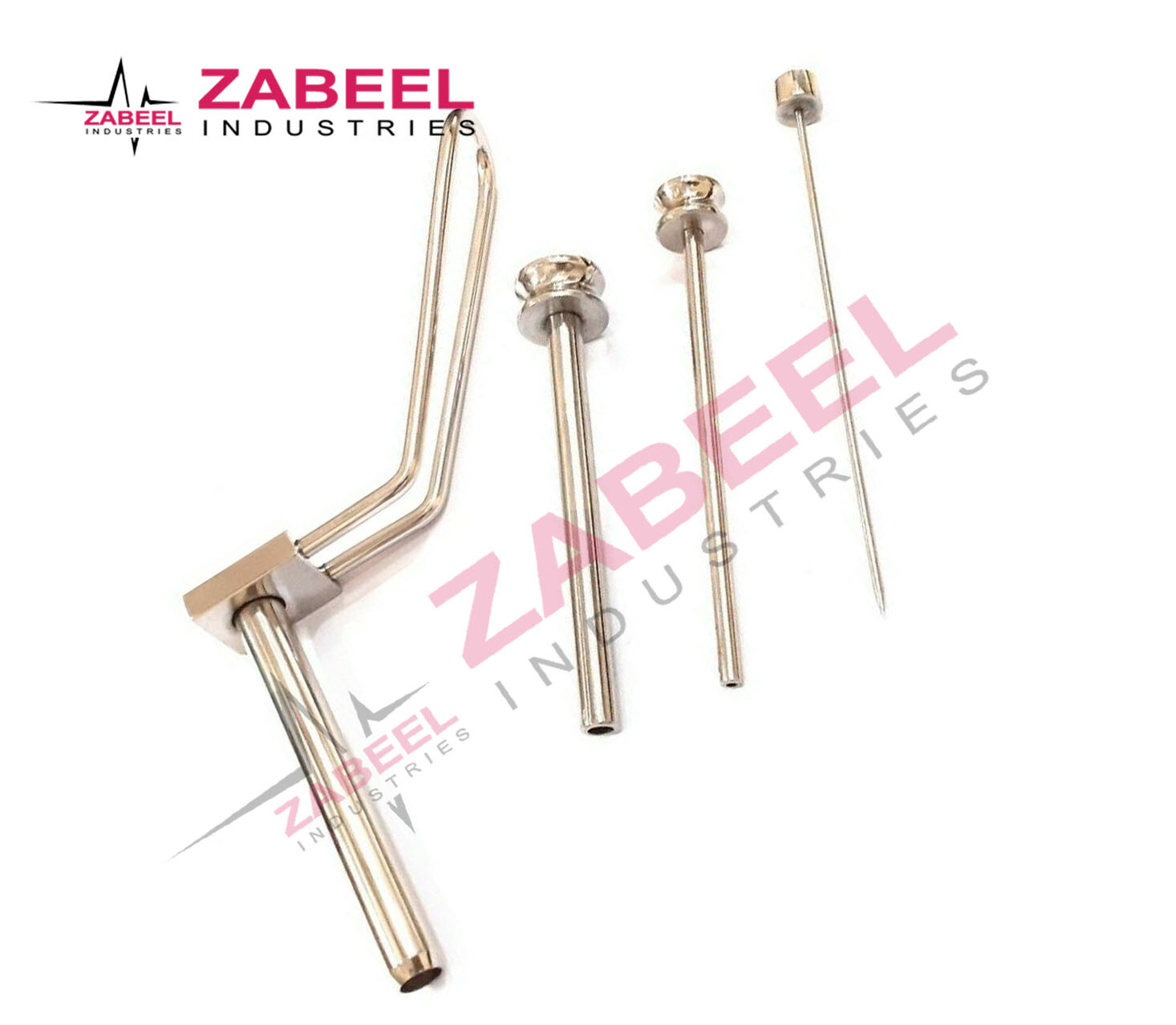 5 Pcs of Orthopedic Cannulated Trocar assembly Surgical instruments ...