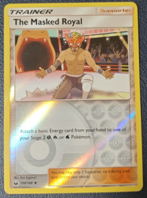 Pokemon - Celestial Storm * Reverse Holo The Masked Royal | eBay