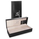 Joshua & Sons JS81BK Swiss Quartz Day Date GMT Crystal Bezel Black Mens ...