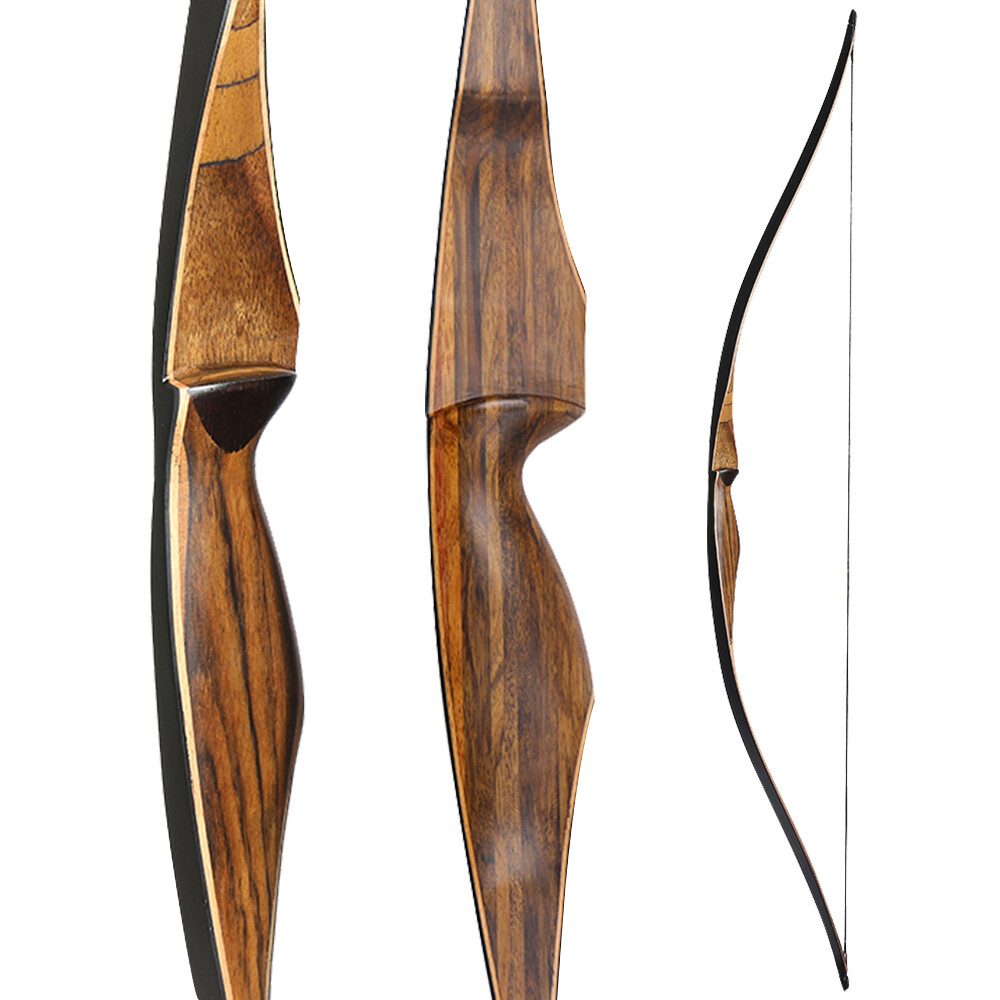 Traditional Longbow 58 Inch Traditional Wooden Longbow With Epoxy Resin ...