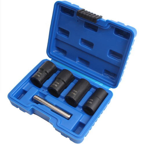 Drive Twist Socket Set Lug Nut Removal Extractor Tool Bolt Lock Nut ...