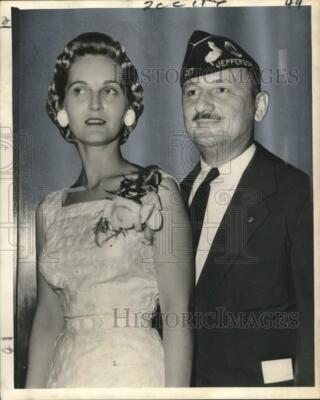 1956 Press Photo American Legion Post No. 267 installed officers ...