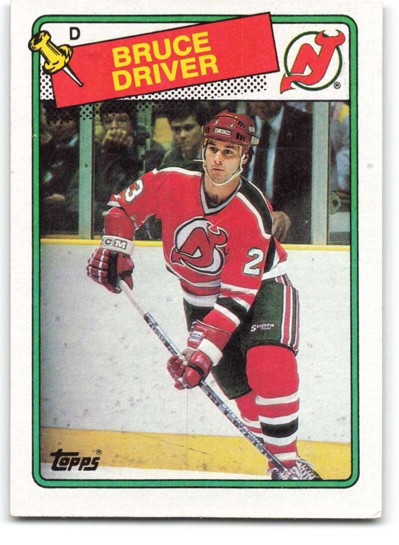 1988-89 Topps #157 Bruce Driver NM++ ID:279980 | eBay