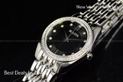 Bulova Classic Crystal Stainless Steel Ladies Quartz Diamond Watch ...