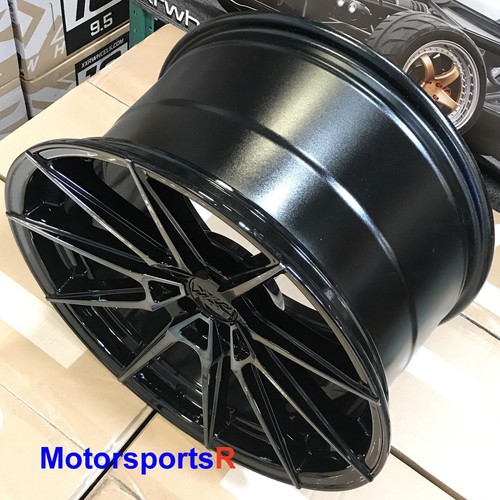 XXR 567 Wheels Phantom Black 18 +38 Staggered Rims 5x100 Scion FRS 18 ...