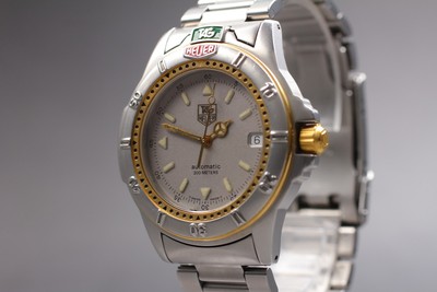 [Near MINT] TAG Heuer 4000 Professional WF2121-K Gray Dial Automatic ...