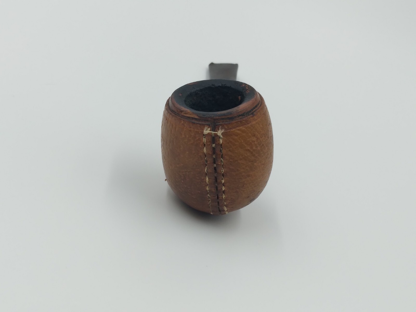 Vintage WHITEHALL Leather Wrapped Imported Briar Made In Italy Pipe ...