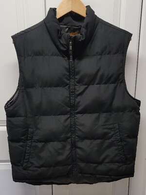 St. Johns Bay Full Zip Black Puffer Vest Men’s Size Medium, Wm XL, 4 ...