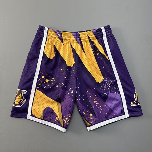 Mitchell & Ness BA Hyper Hoops Swingman Shorts LA Lakers 2009 Men Sz L ...