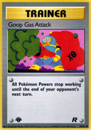 Goop Gas Attack - 78/82 - Common - 1st Edition DMG, English Pokemon ...