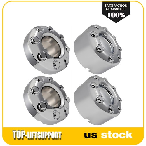 4 Pcs Fits Ford F250 F350 Sd 4 X 4 Chrome Wheel Center Hub Caps 8 Lug ...