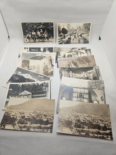 Vintage Lot Of 16 RPPC Postcards People And Places. | eBay