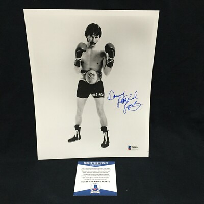 DANNY LITTLE RED LOPEZ BOXING SIGNED AUTOGRAPH COLOR 8X10 PHOTO BAS ...