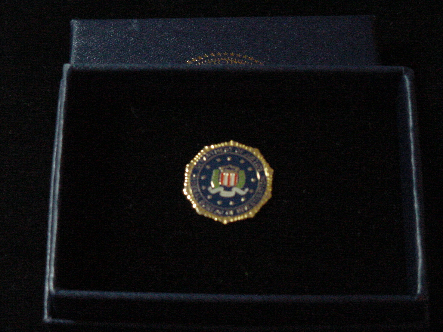 FBI Lapel Pin color seal New | eBay