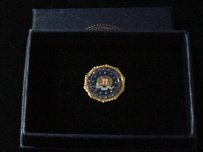 FBI Lapel Pin color seal New | eBay