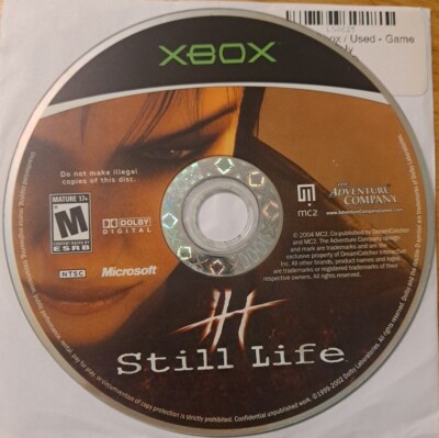 Still Life (Microsoft Xbox, 2005) Disc Only 625904461650| eBay