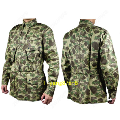 WWII US Airborne Paratroopers M42 Jacket Coat Duck Hunter Camo Uniform ...