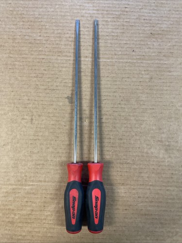 2 Snap-On screwdrivers set Phillip & Flat Head SGD4120B SGDP122B (H7425) | eBay