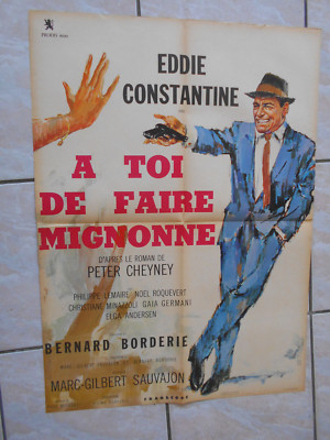 YOUR TURN DARLING - Eddie Constantine - Peter Cheney | eBay