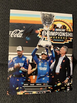 Kyle Larson Nascar Signed 8 X 10 Photo Autographed 2021 Champion | eBay