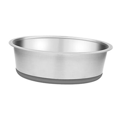 Stainless Steel Dog Bowl Food Plate Dog Food Bowl Dog Dish Dog Cat Bowl ...