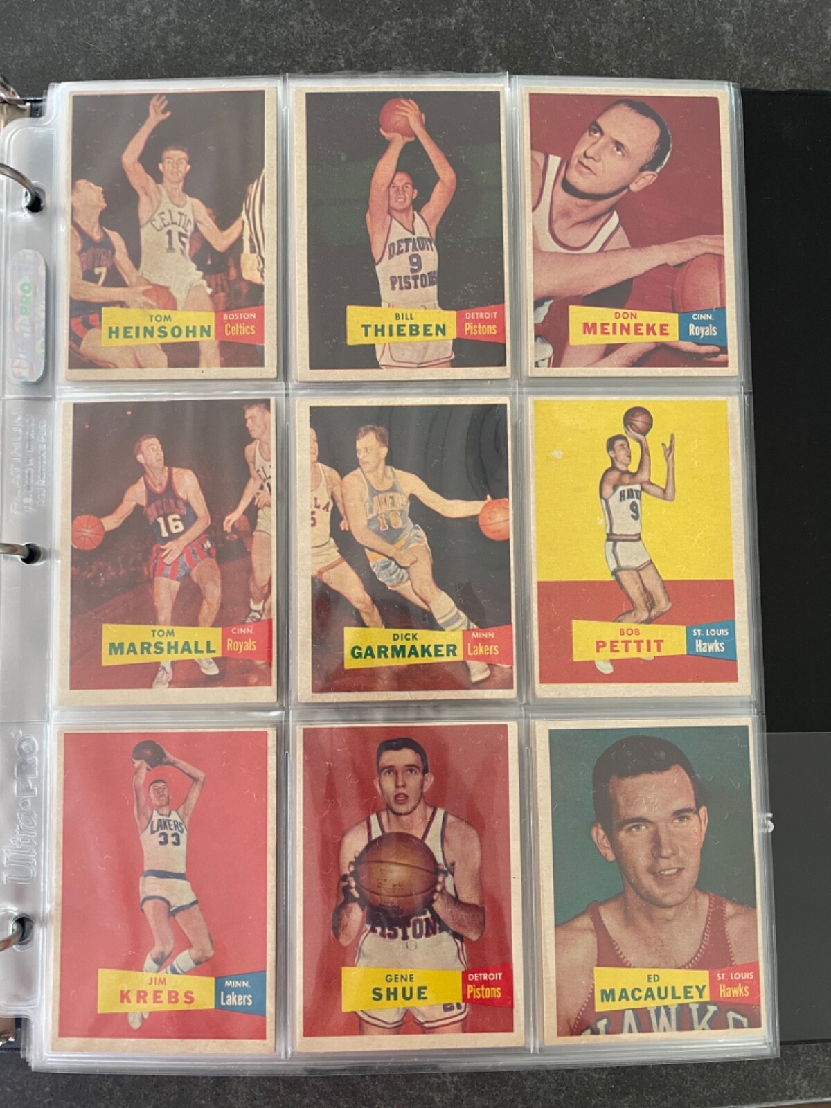 1957 Topps Basketball Complete Set Bill Russell Rookie SGC 2.5, Bob ...