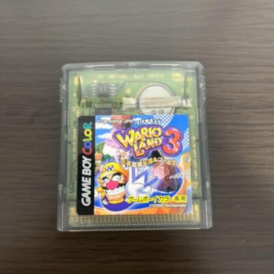 Nintendo Gameboy Color Video Games WARIO LAND 3 Cartridge Only GBC ...