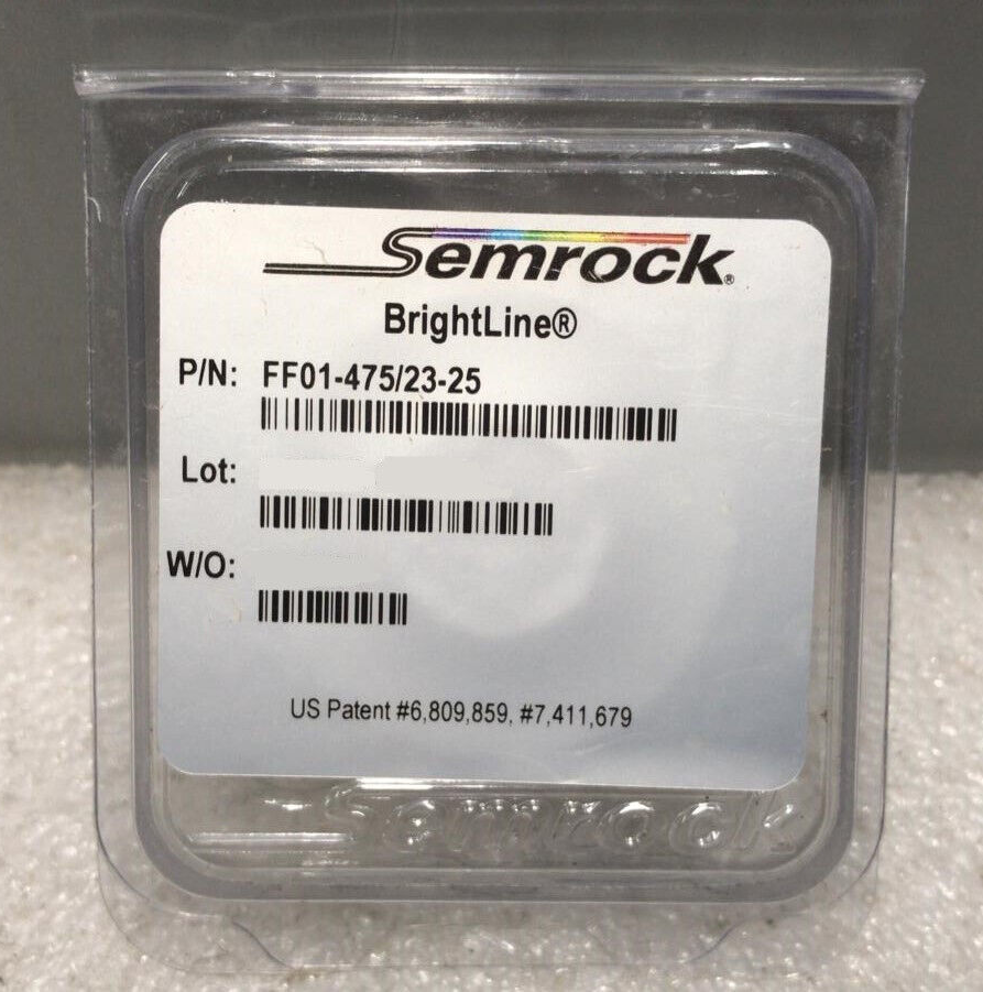 SEMROCK BRIGHTLINE FF01-475/23-25 | eBay