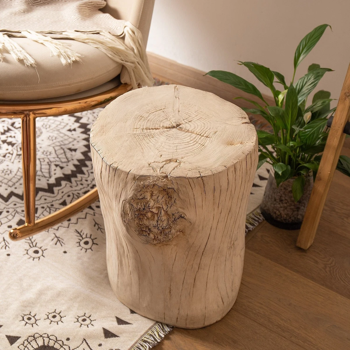 Faux Tree Stump