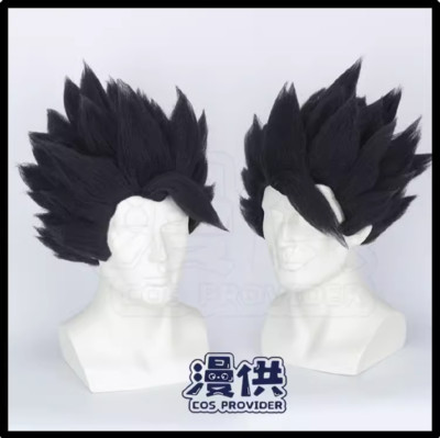 Dragon Wukong Vegeta Goku Black Saiyan Hair Blau Wig Cosplay Halloween ...