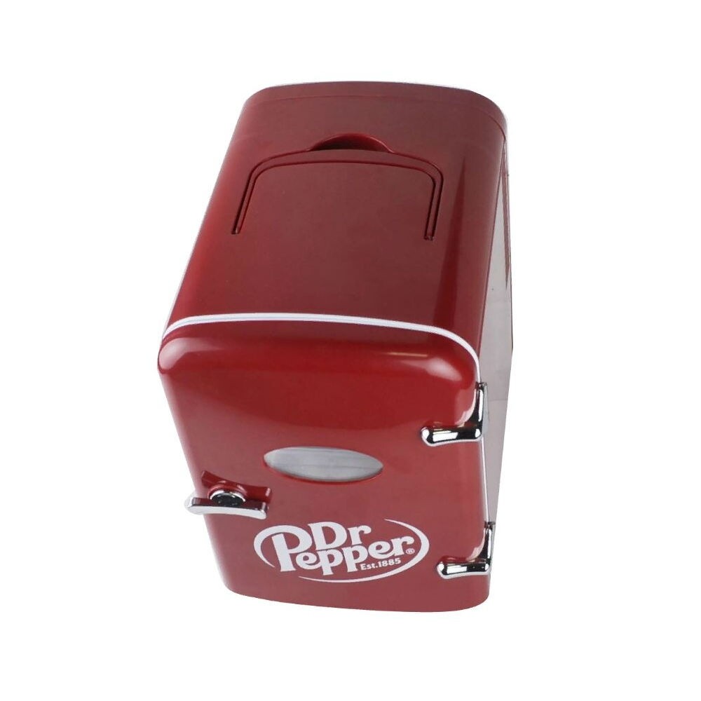 Dr Pepper Portable 6-can Mini Fridge Burgundy MIS135DRP 58465815035 | eBay