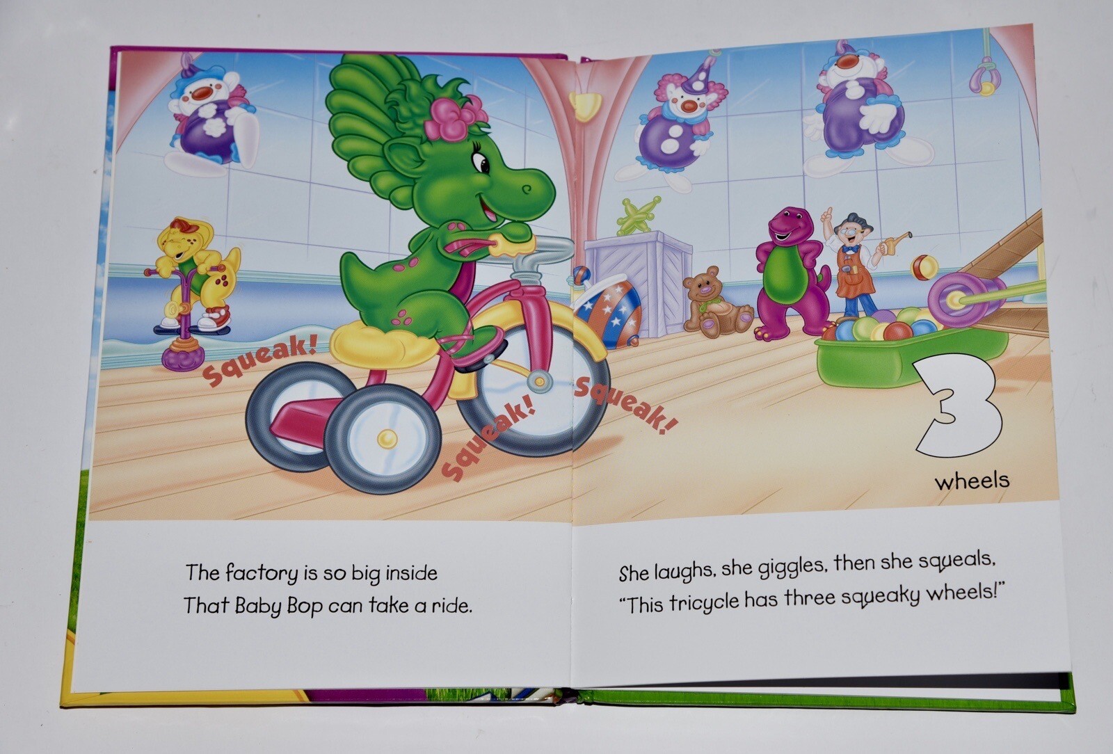 Barney - Book Fair (DVD, 2009, Book Included) FREE SHIPPING ...