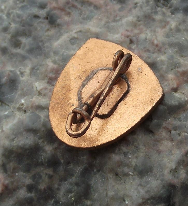 East German DDR GDR Gun Target Marksman Military Shooting Award Pin ...