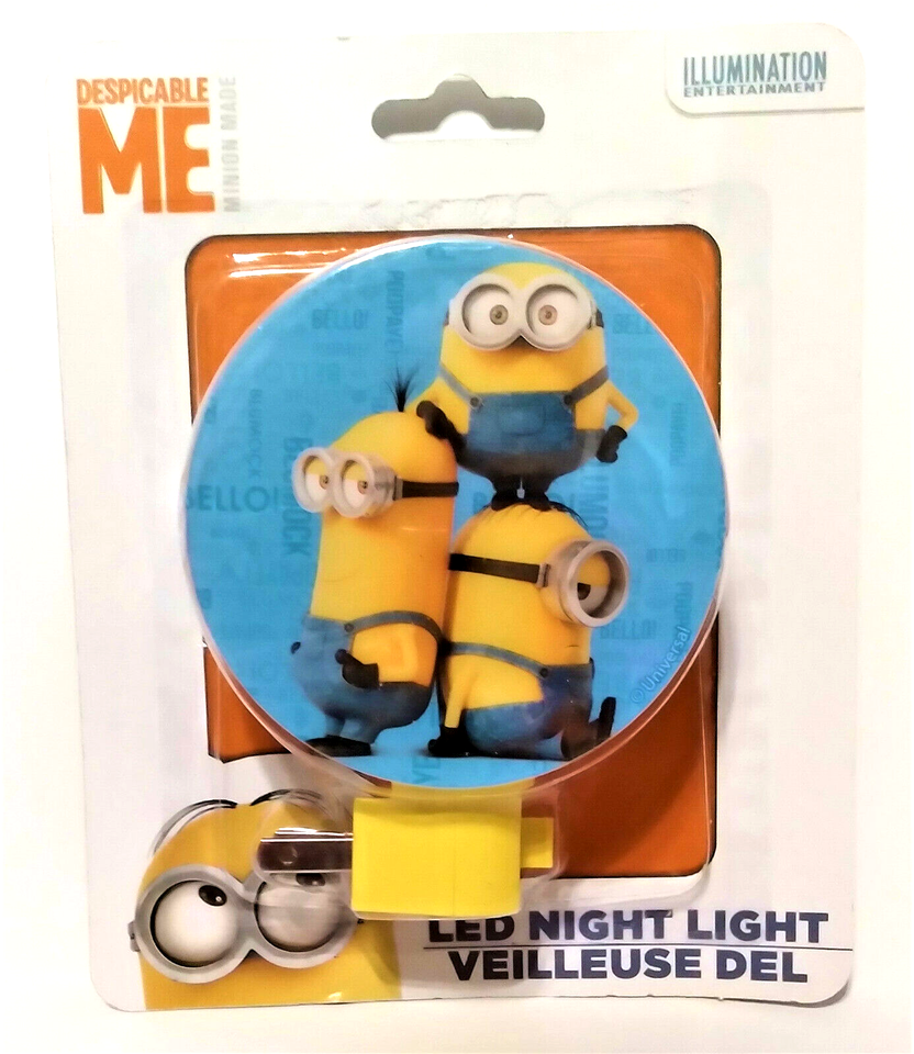 Marvel AVENGERS - Despicable Me Minions - LED Night Light - NEW ...