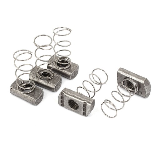 5pcs M12 304 Stainless Steel Long Spring Channel Nuts for Unistrut ...