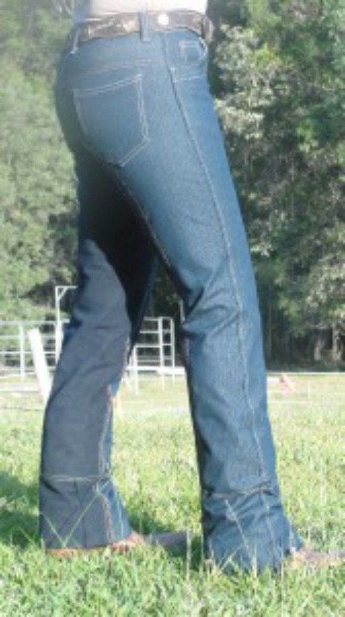 Jodhpurs bootcut riding Pants Denim Jeans Westernstyle stretch sticky ...